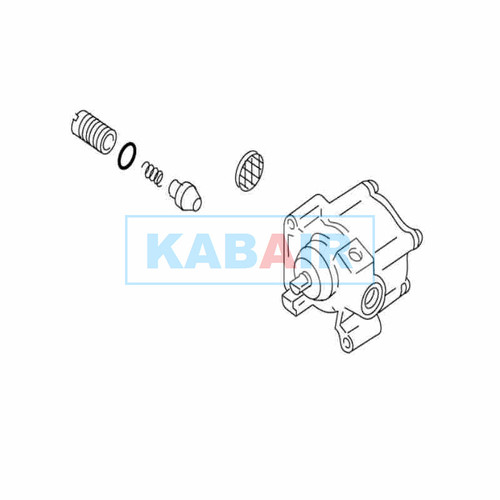 WEB0106 - Single Line Fuel Pump - 12V - 5000176A