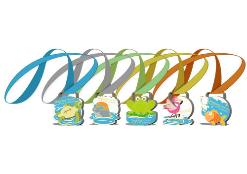 Animal Medals - 5 Pack | swim-online.com