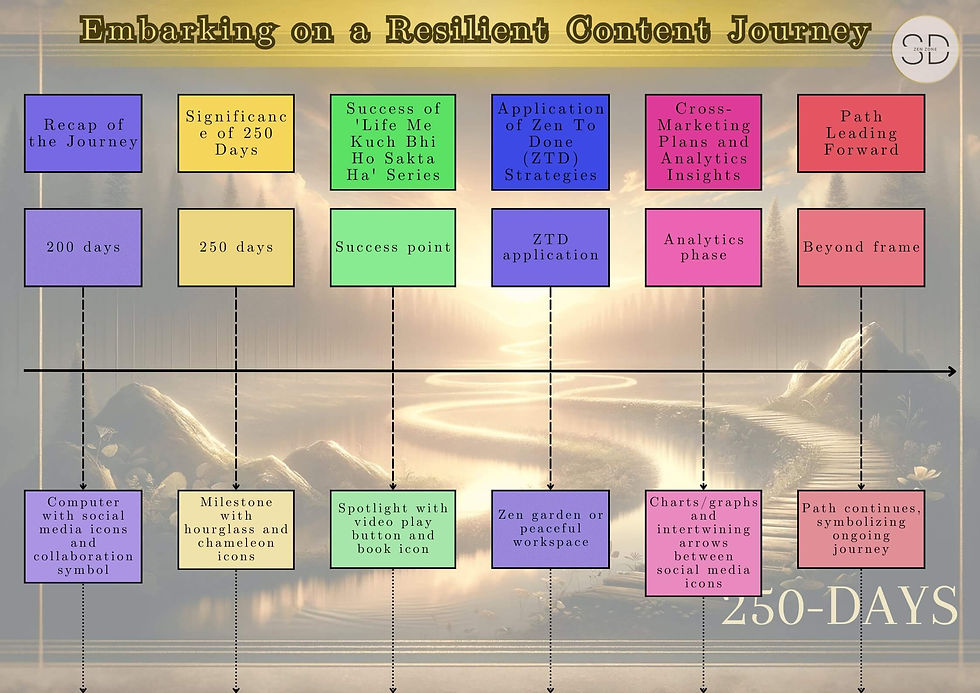250 Days In: The How-To of Resilient Content Mastery