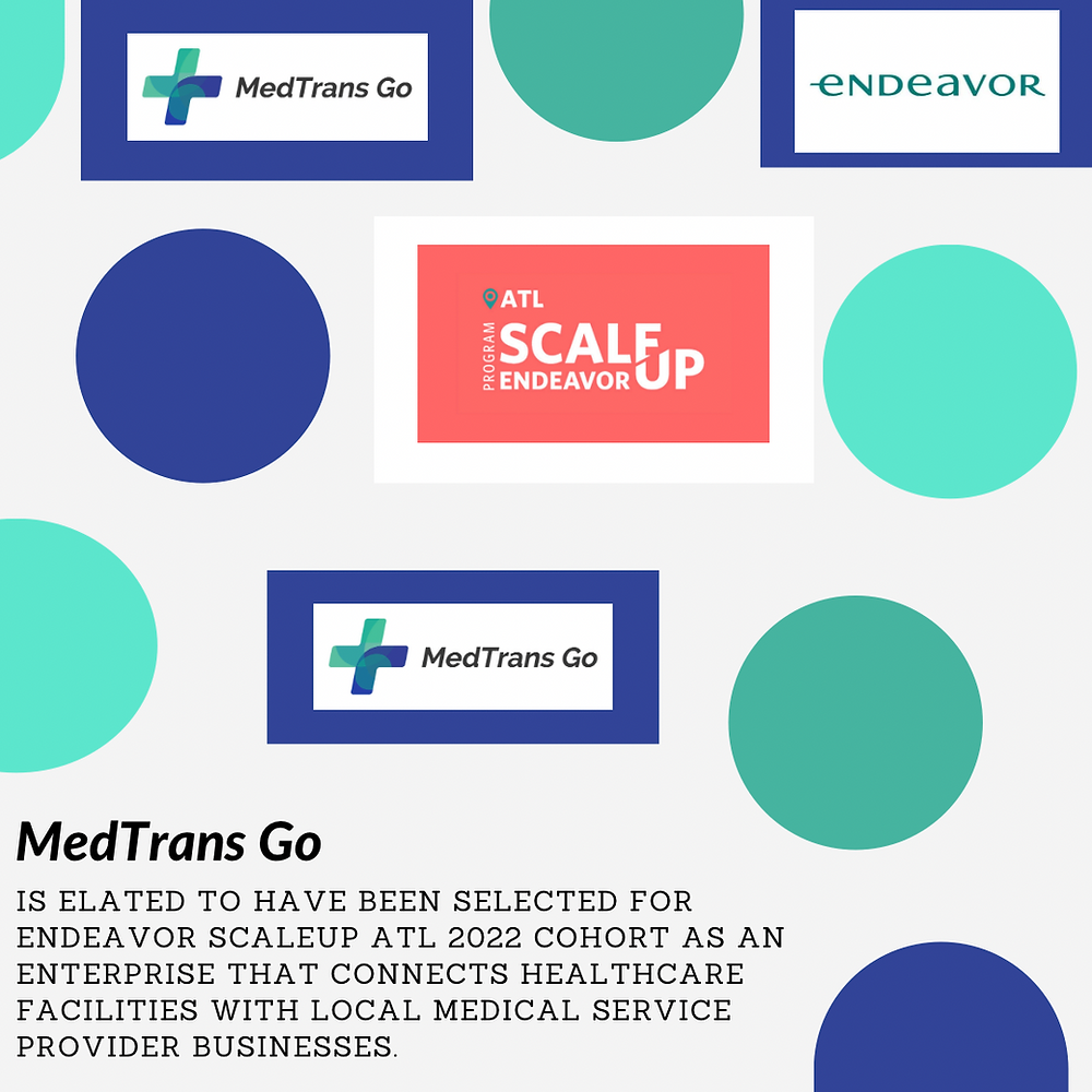 MedTrans Go Selected for Endeavor ScaleUP ATL 2022 Cohort!