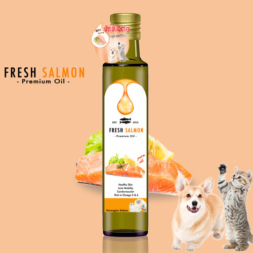 Norwegian Salmon Oil (250ml.) !! 2 bottles for only 699 Baht