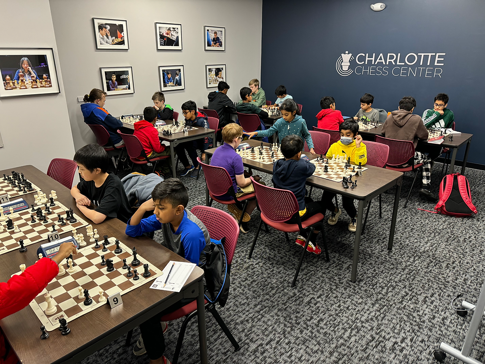 Charlotte Chess Center North Monday Action Quads Perfect Scores