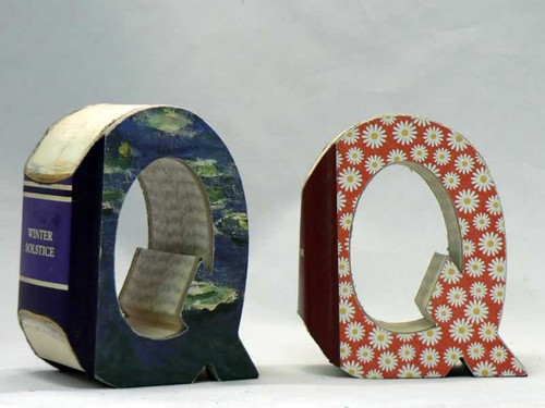 Alphabet Mini Book Letter "Q" | letterlounge