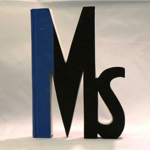 "Ms" Salutation Book Letter | letterlounge