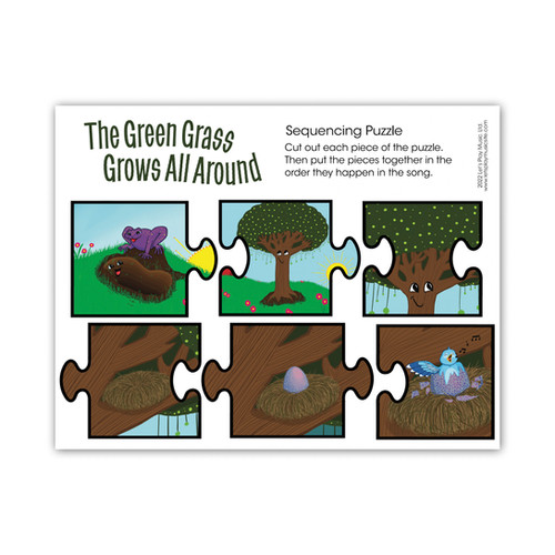The Green Grass Grows All Around Activity | Lets Play Music