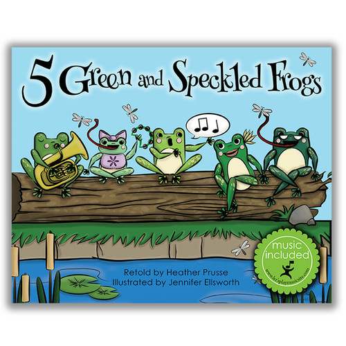 Sing-Along Storybook: 5 Green and Speckled Frogs | Lets Play Music