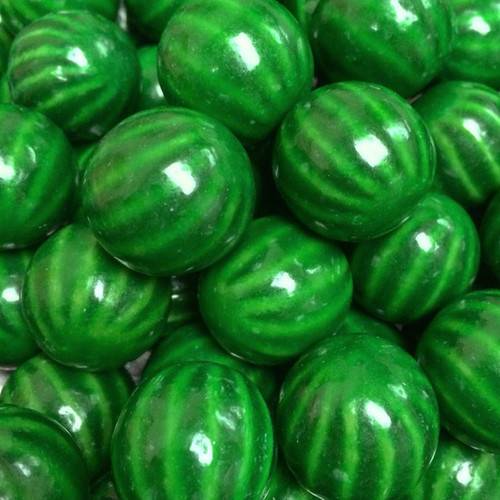 Watermelon Dubble Bubble 1" Gumballs Choose Weight 4 - 30 LBs | nvcandy