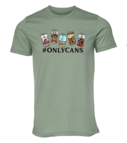 #OnlyCans T-Shirt | Peacemaker Brewing C