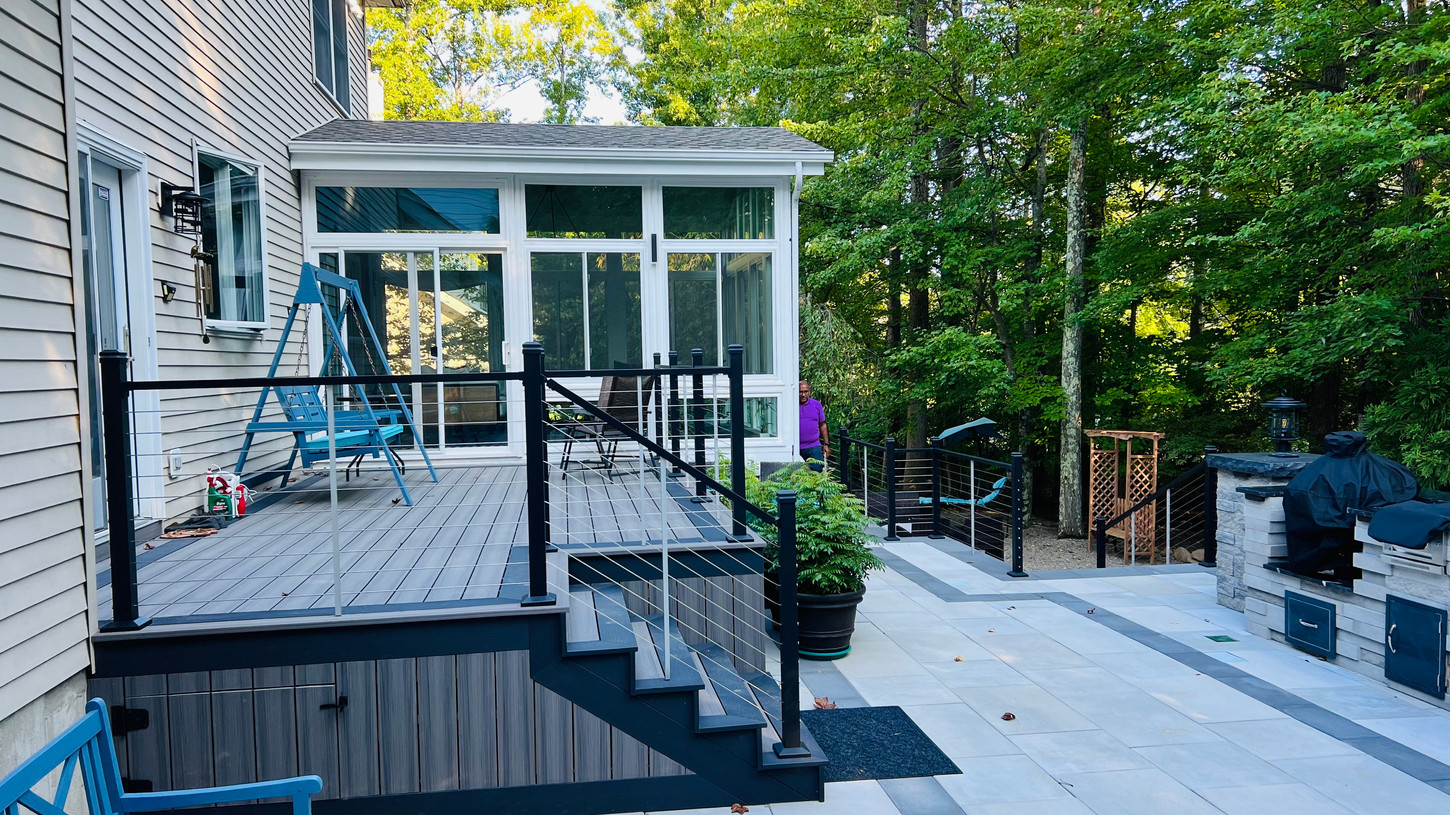 Cable Railing Install Deckorators Cable Railing