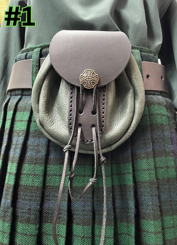Leather Sporran Pouch | Fierce Eagle Leather Creations