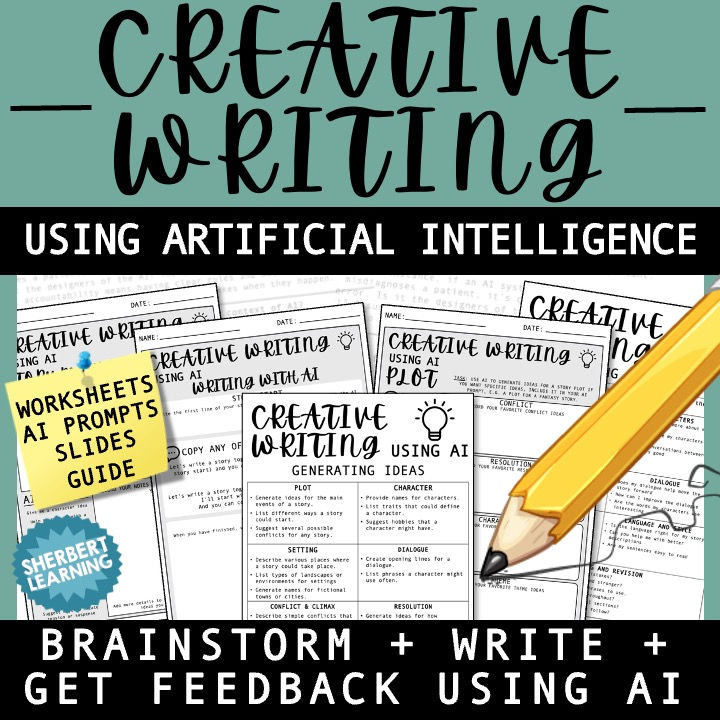 Creative Writing using Artificial Intelligence AI - Worksheets Prompts ...