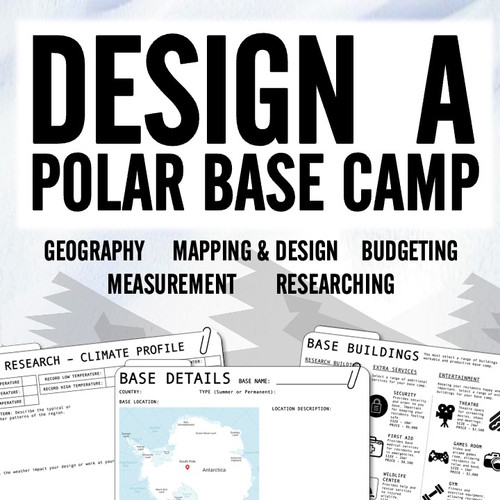 Design a Polar Base Camp - Arctic or Antarctic | Sherbert Learning