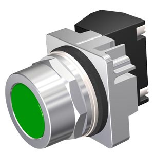 Siemens 52PM8A3A Green Push Button | Curley Wholesale