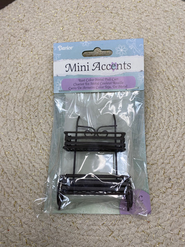 Darice Inc Fairy Garden 2 Tier Cart | KatBear Enterprises