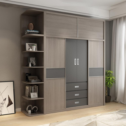 New Design Custom Blockboard Modern Wardrobe | Zhuangxiang Wood