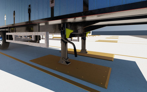 DBTP-02 Trailer Landing Plates (2000mm x 1000mm) | DockBuffers.com