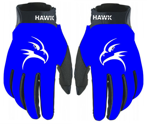 Blue Fight Gloves Adult | Hawk