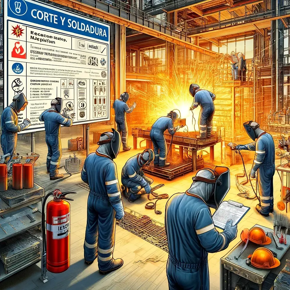 Curso NOM-027-STPS-2008 Soldadura y Corte | Greenseal Solution