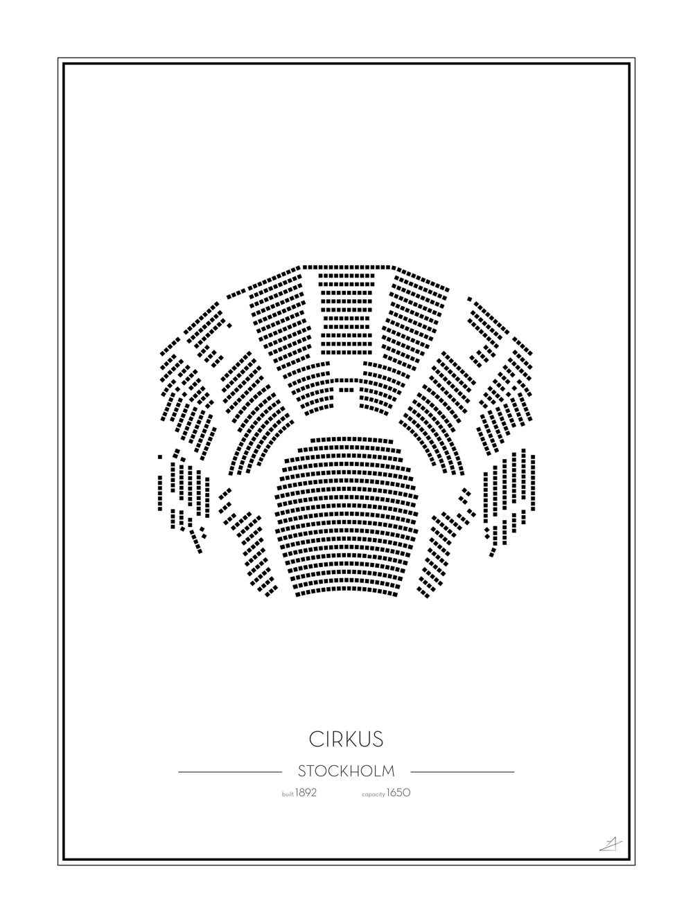 Posters | Theatre Seating Plans | Zeat Art