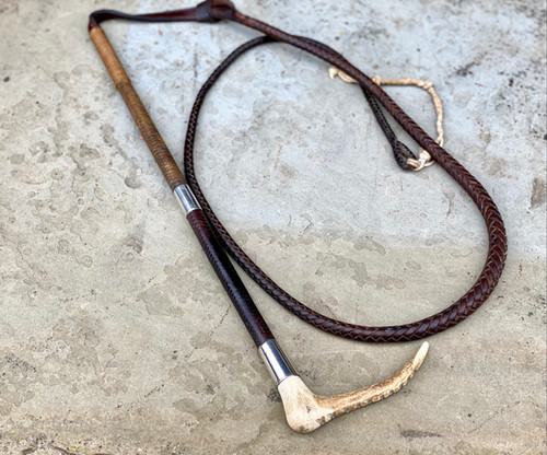 Hunting Whip - GEO. PARKER 1928/29 - 'Verily' | Hooves and Hedges