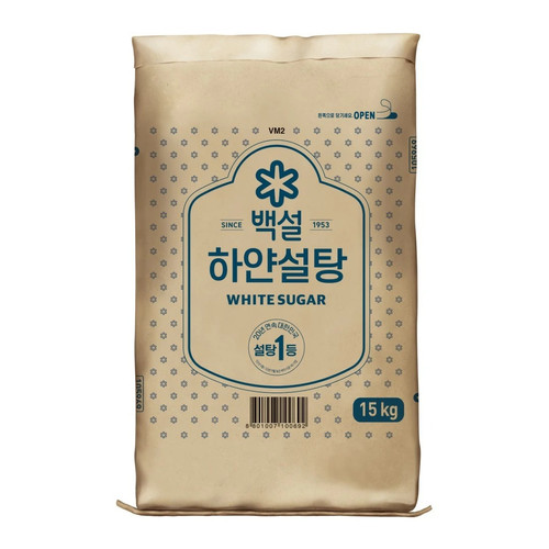 CJ BEKSUL WHITE SUGAR 15KG 韩式白糖 | HNJ FOOD SUPPLY