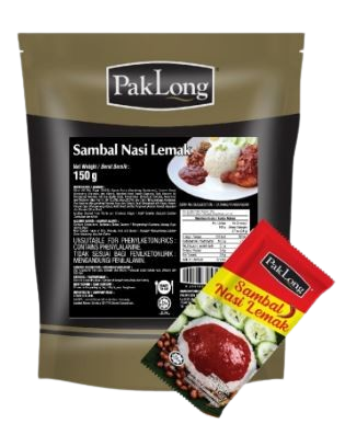 PAK LONG SAMBAL NASI LEMAK 10G (15SAC) | HNJ FOOD SUPPLY