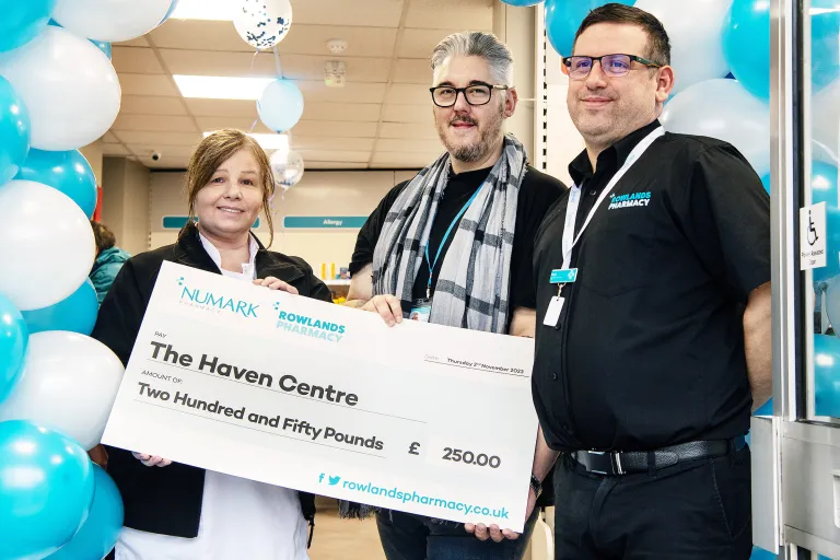 NEW BLANTYRE PHARMACY SUPPORTS THE HAVEN