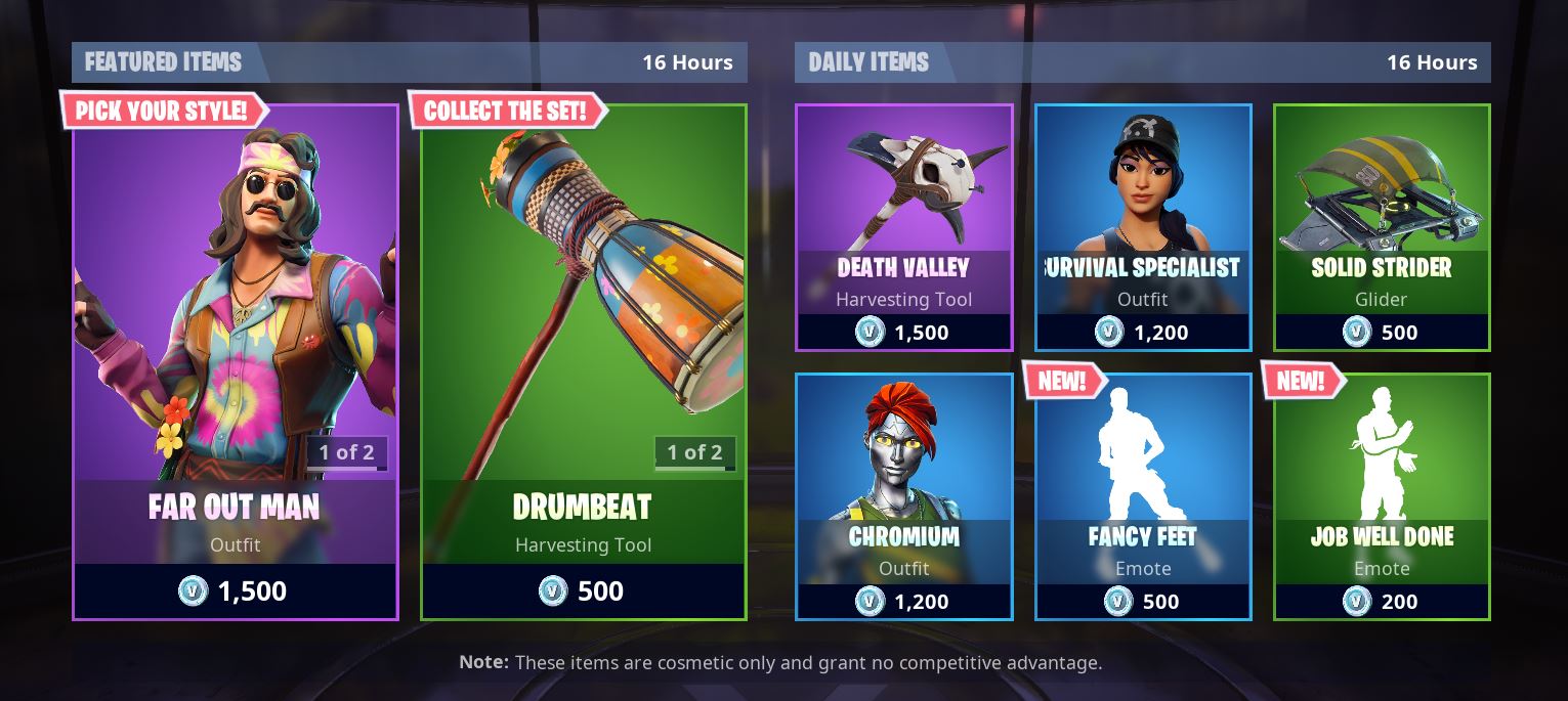 Fortnite Battle Royale: Trong Shop Có Gì Mới ? – Warriors Gamer