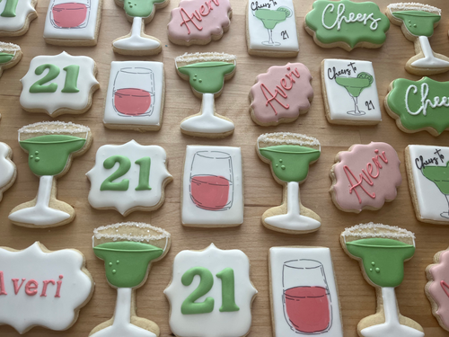 Cheers to 21 Cookies | H.D.Baking