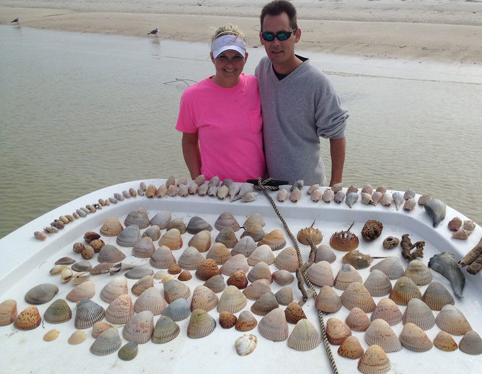 Shelling Trips | St George Island | SGICharters.com