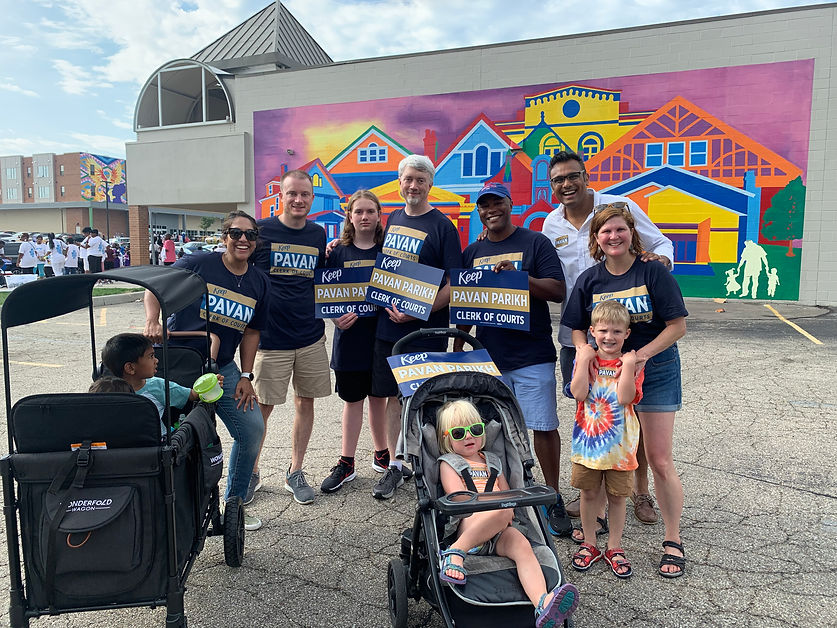 CONTACT | Pavan Parikh for Clerk of Courts