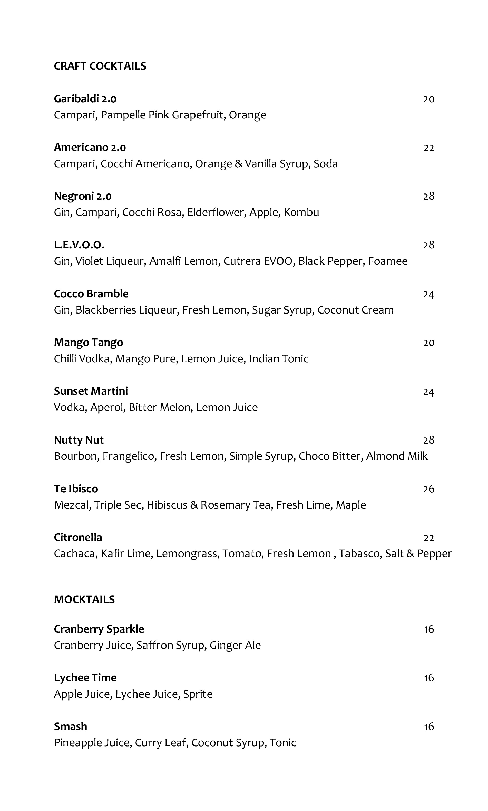 Altro Zafferano | Lunch | Dinner