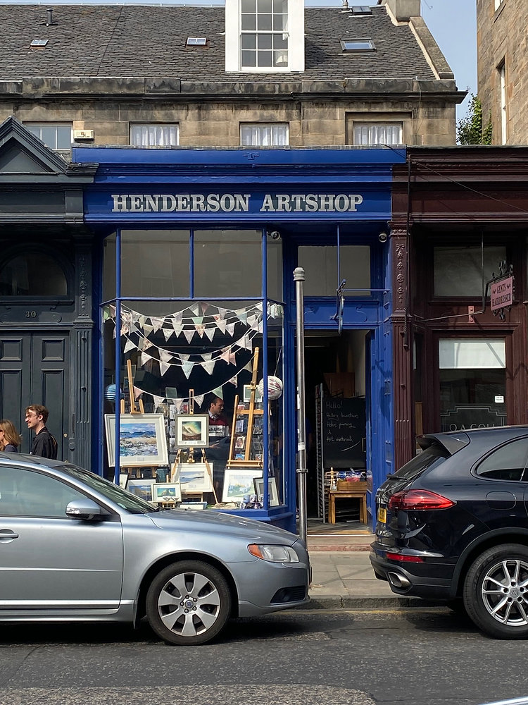 Henderson Art Shop, Edinburgh, My Favourite Shop #1