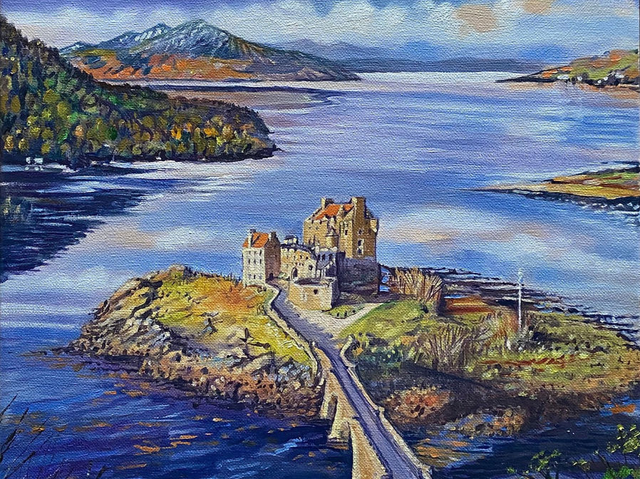 Oil paintings of Edinburgh | Craigo Art | Scotland