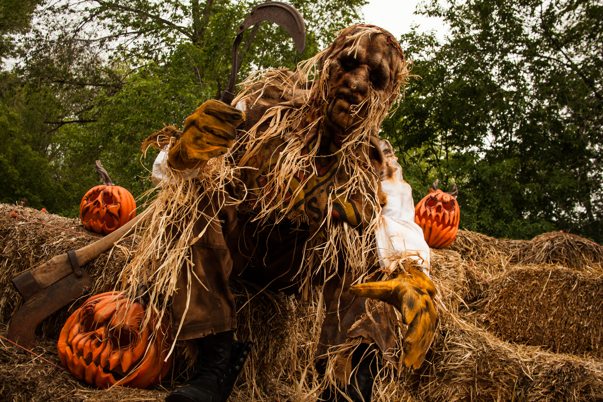 Scarecrow Mask, Halloween Masks and Props that scream halloween! NEX-F