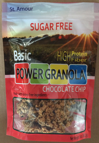 BASIC POWER GRANOLA- Chocolate Chip - Rice Protein + Pea Protein | Mysite
