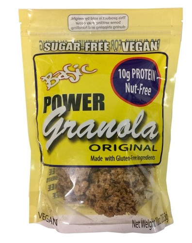 BASIC POWER GRANOLA - ORIGINAL - with HEMP - vegan, GFree | Mysite