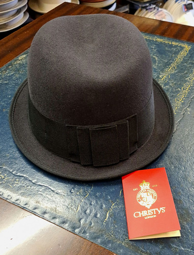 Christys' Blue Beat/Mod Hat - Charcoal Grey | Classic Cap Co Ltd