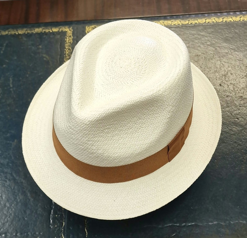 Failsworth Panama Trilby - Bleach | Classic Cap Co Ltd