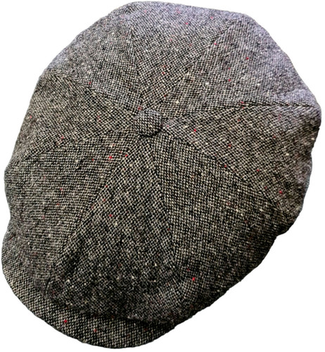 City Sport Fulham Urban Baker Boy - Grey Salt n Pepper | Classic Cap Co Ltd