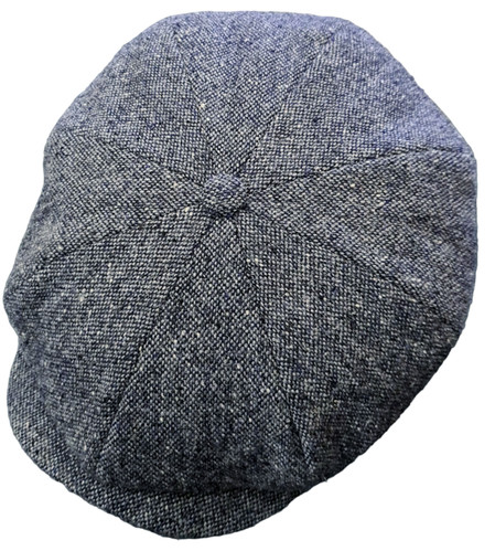 City Sport Fulham Urban Baker Boy - Light Blue Salt n Pepper | Classic ...