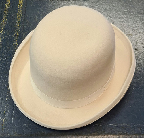 CCC Ltd Felt Bowler - White | Classic Cap Co Ltd