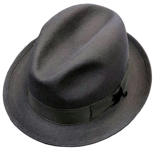 CCC Ltd Bondo Trilby - Charcoal Grey | Classic Cap Co Ltd