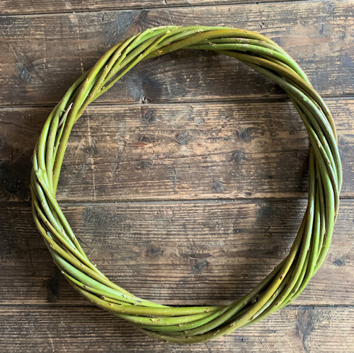 Green Willow Wreath Base | CherryTree Willow