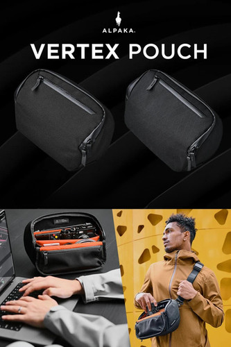 ALPAKA Vertex Pouch 側肩收納包 | 移動部落Mobileblog