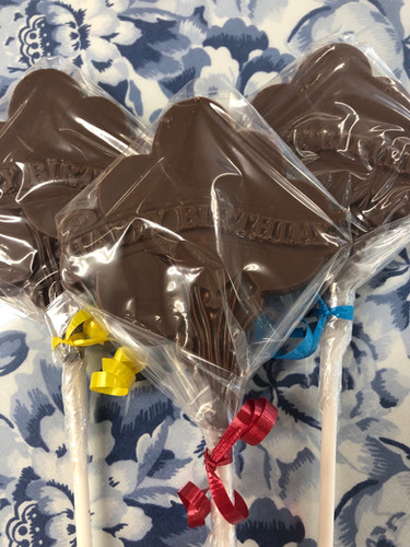 Happy birthday chocolate pop | Purity Candy