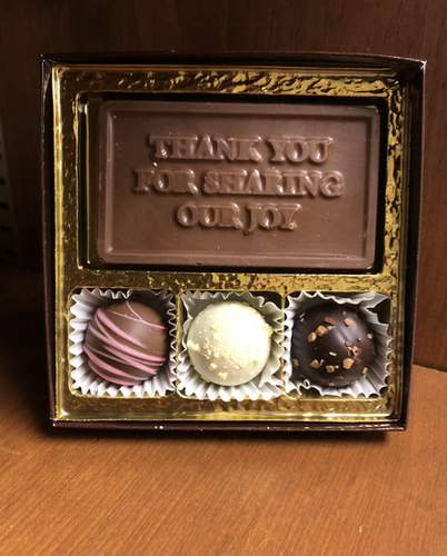 “Thank You for Sharing Our Joy” Sampler | Purity Candy