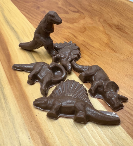 Tiny chocolate dinosaurs | Purity Candy