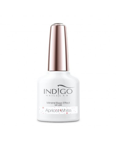 INDIGO Mineral Base APRICOT WHITE 7ml | NAILS LAUNDRY