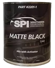 Southern Polyurethanes (SPI) Matte Black Single Stage Kit | Bigelow